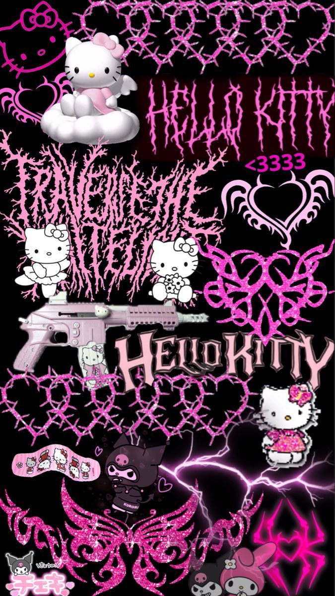 Halloween Hello Kitty Y2k Wallpapers - Wallpaper Cave