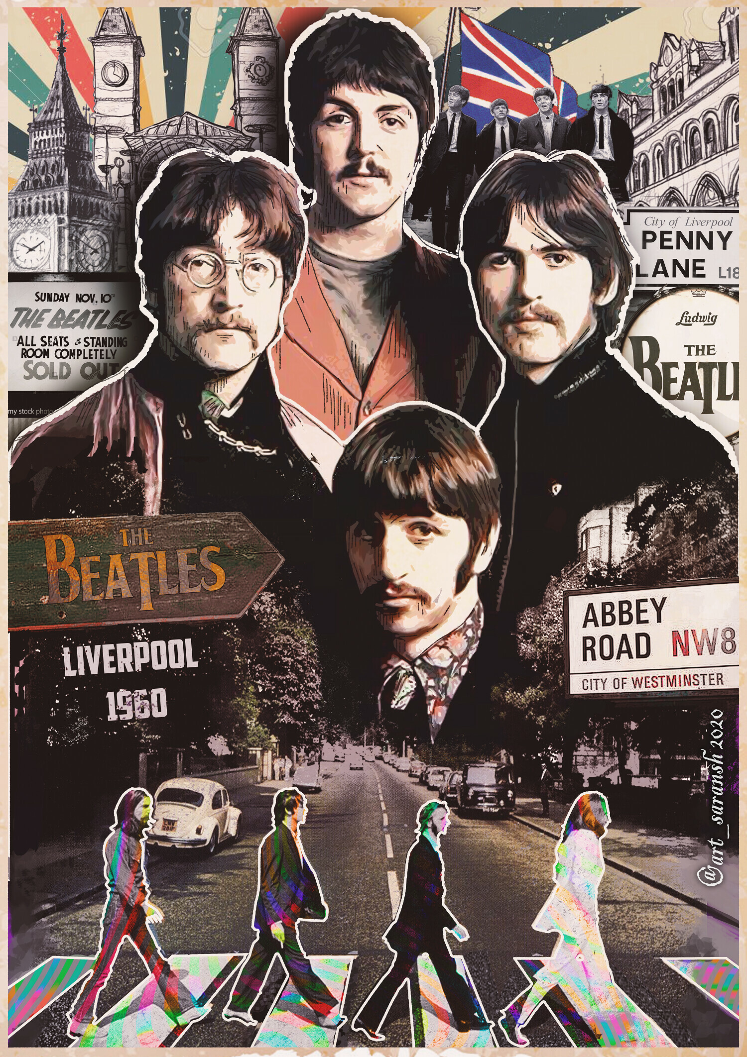 Beatles Mobile Wallpapers - Wallpaper Cave