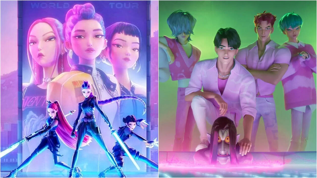 KPop Demon Hunters Collage Wallpapers - Wallpaper Cave