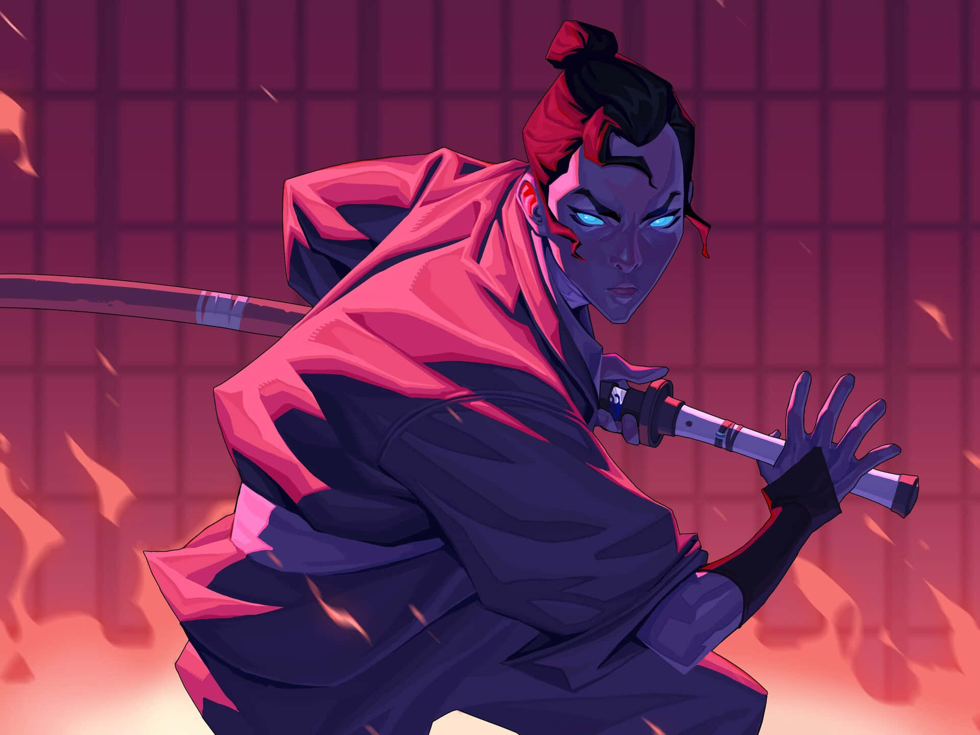 Blue Samurai 4k Wallpapers - Wallpaper Cave