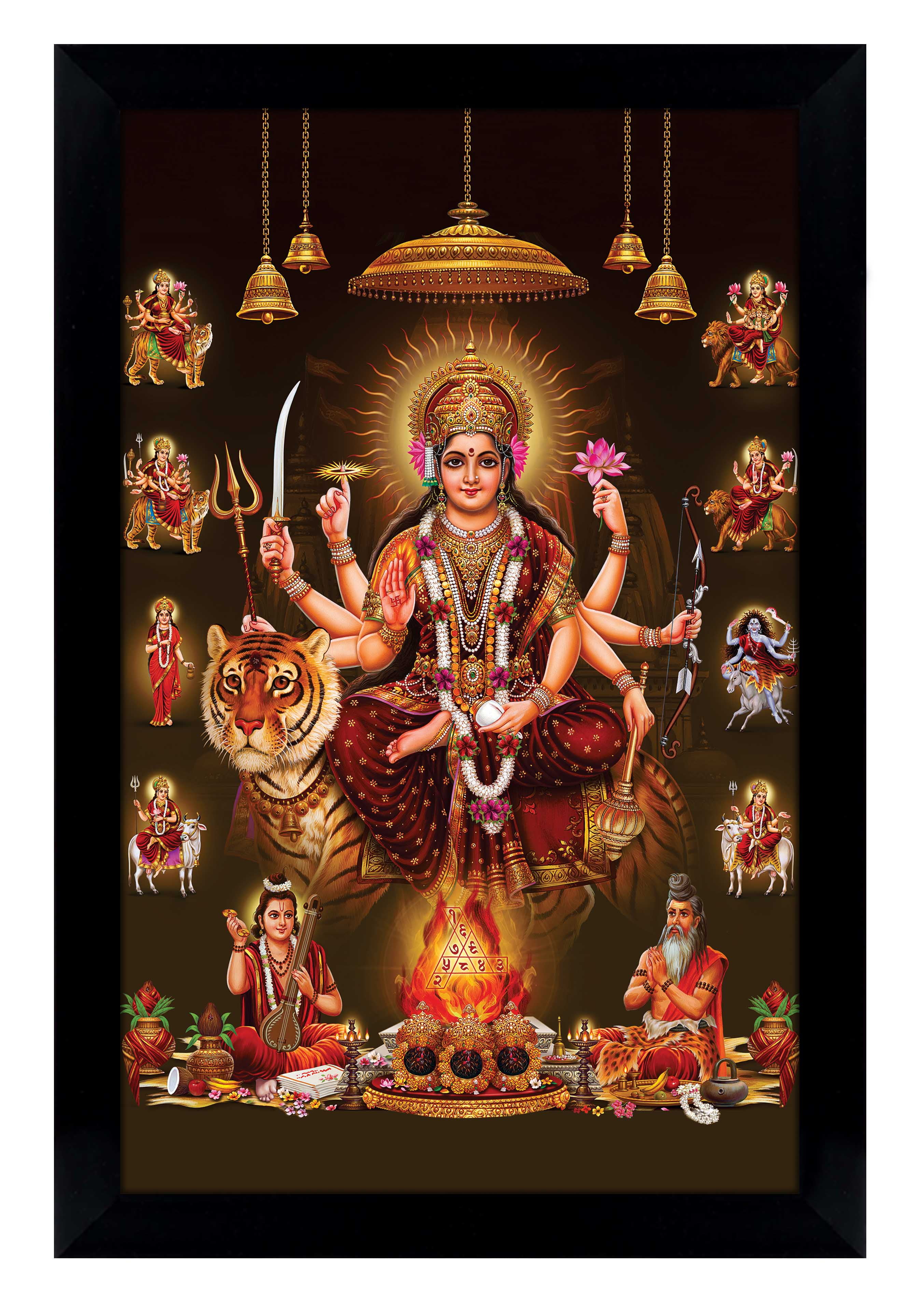 Nava Durga Wallpapers - Wallpaper Cave