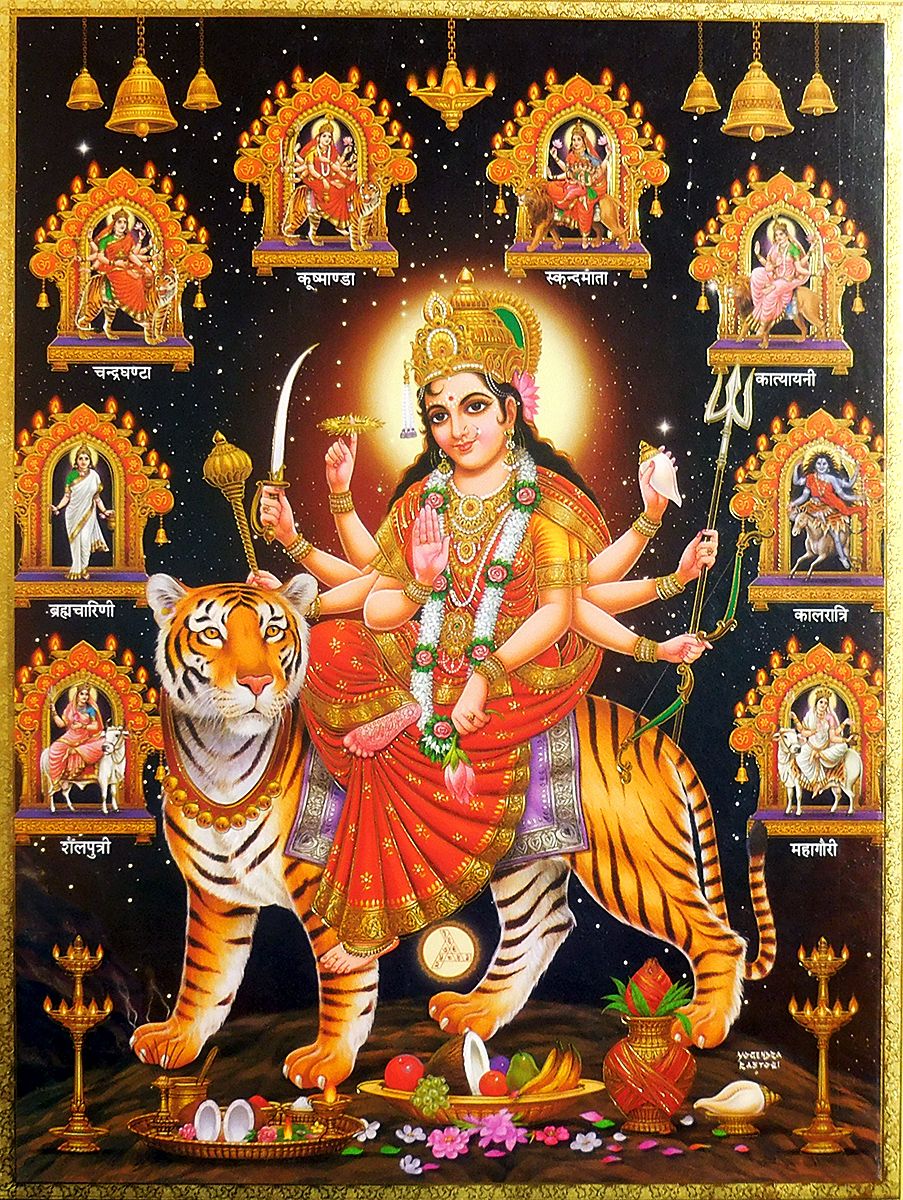 Nava Durga Wallpapers - Wallpaper Cave