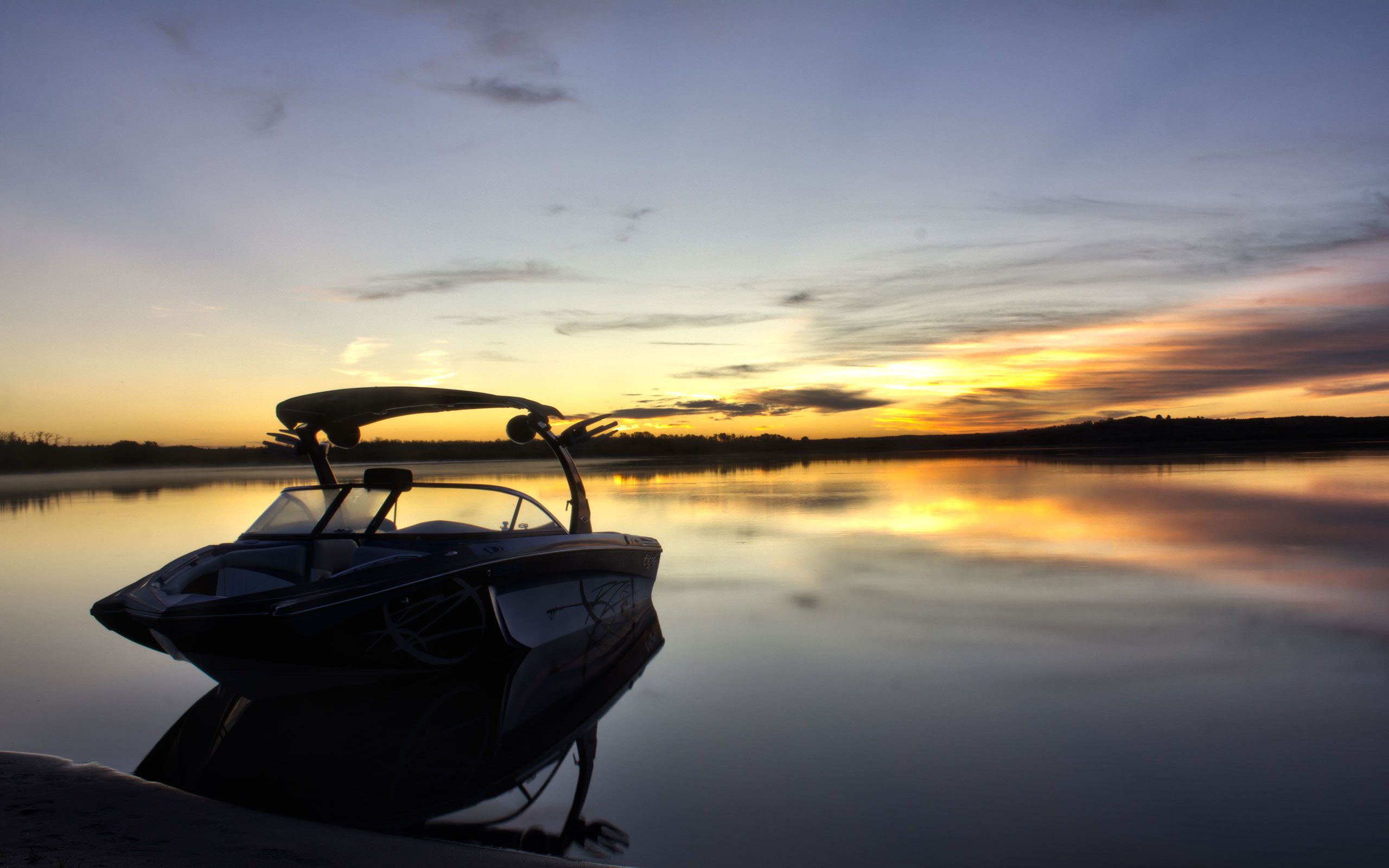 Summer Boat Lake 2560x1600 Wallpapers - Wallpaper Cave