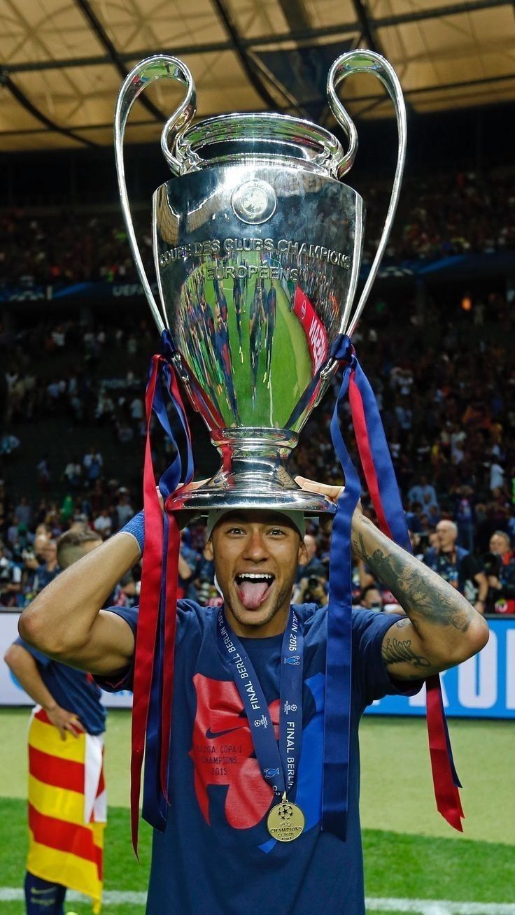 Neymar Trophy Wallpapers - Wallpaper Cave