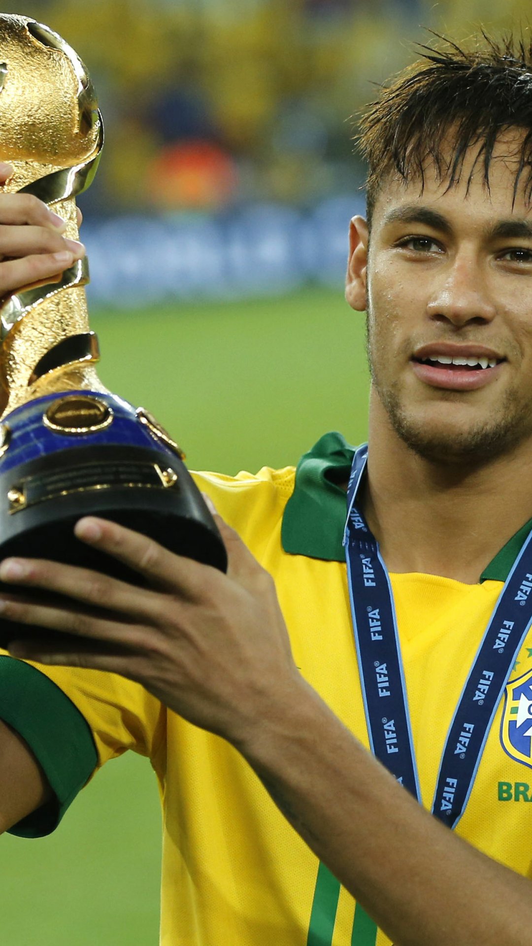 Neymar Trophy Wallpapers - Wallpaper Cave