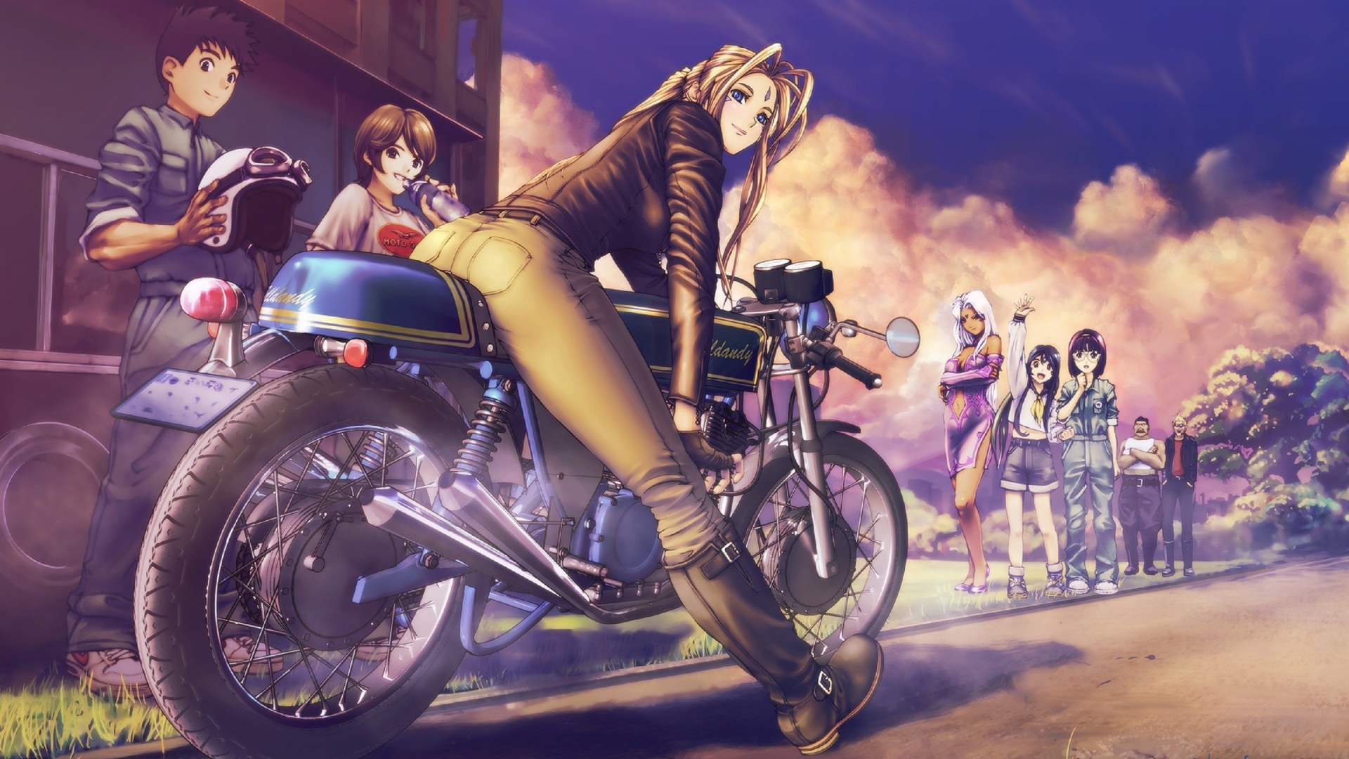 Anime Moto Wallpapers - Wallpaper Cave