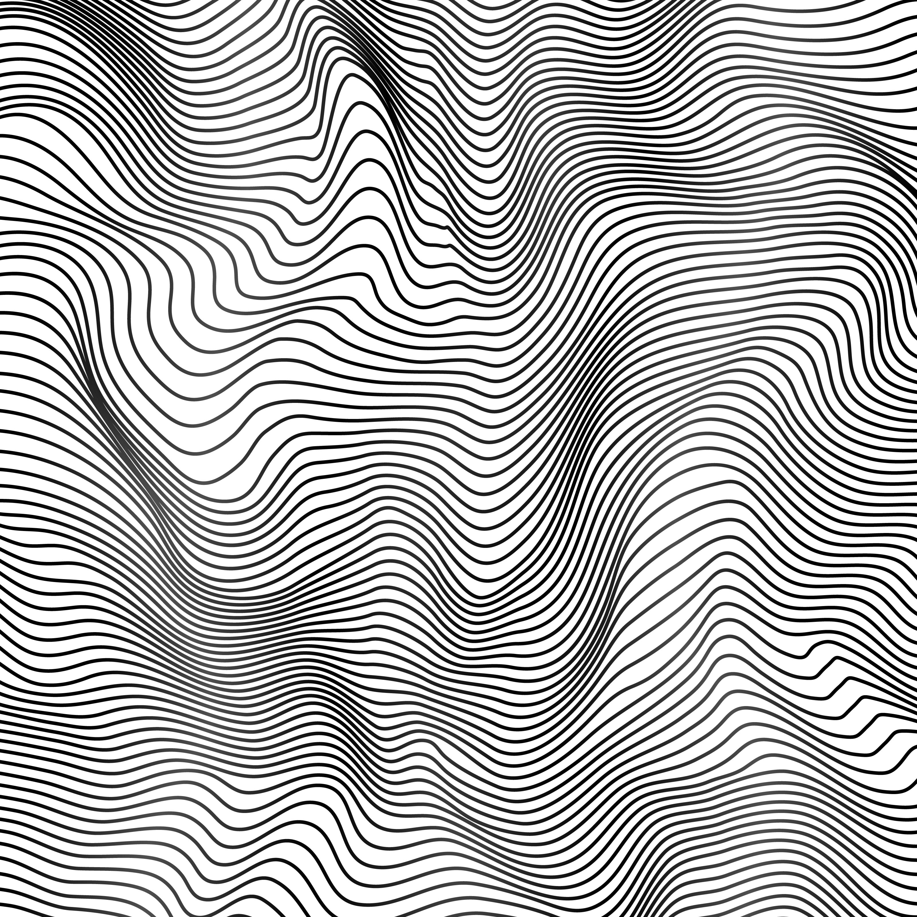 Black And White Wavy Wallpapers - Wallpaper Cave