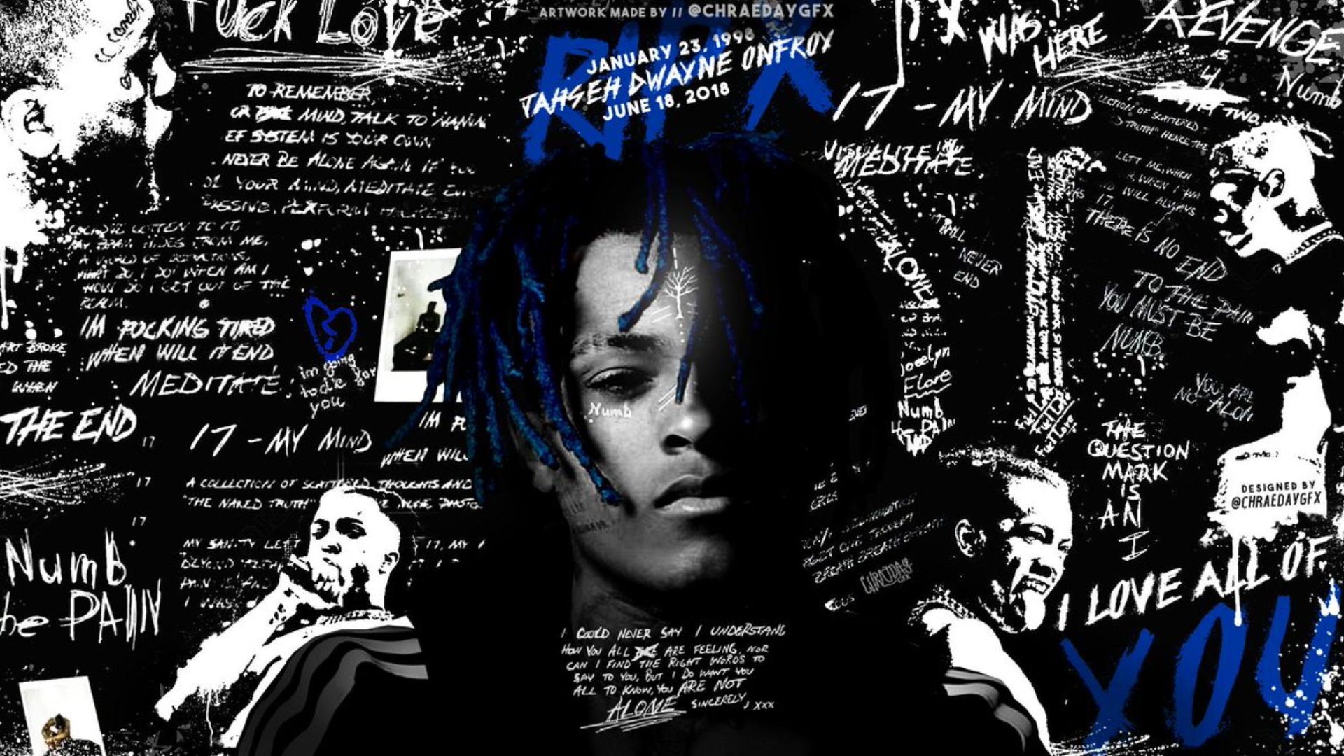 XXXTentacion Cool Computer Wallpapers - Wallpaper Cave