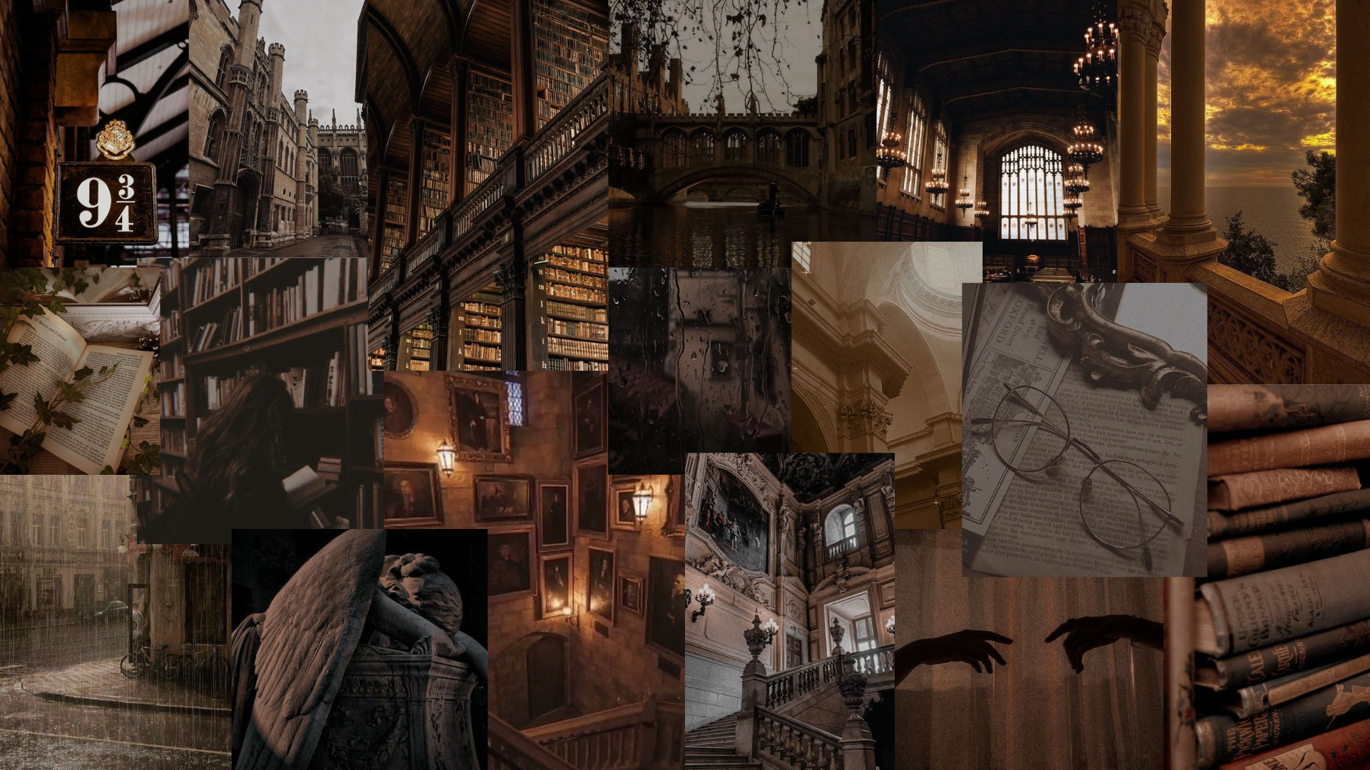 Dark Academia Aesthetic Desktop Wallpapers - Wallpaper Cave