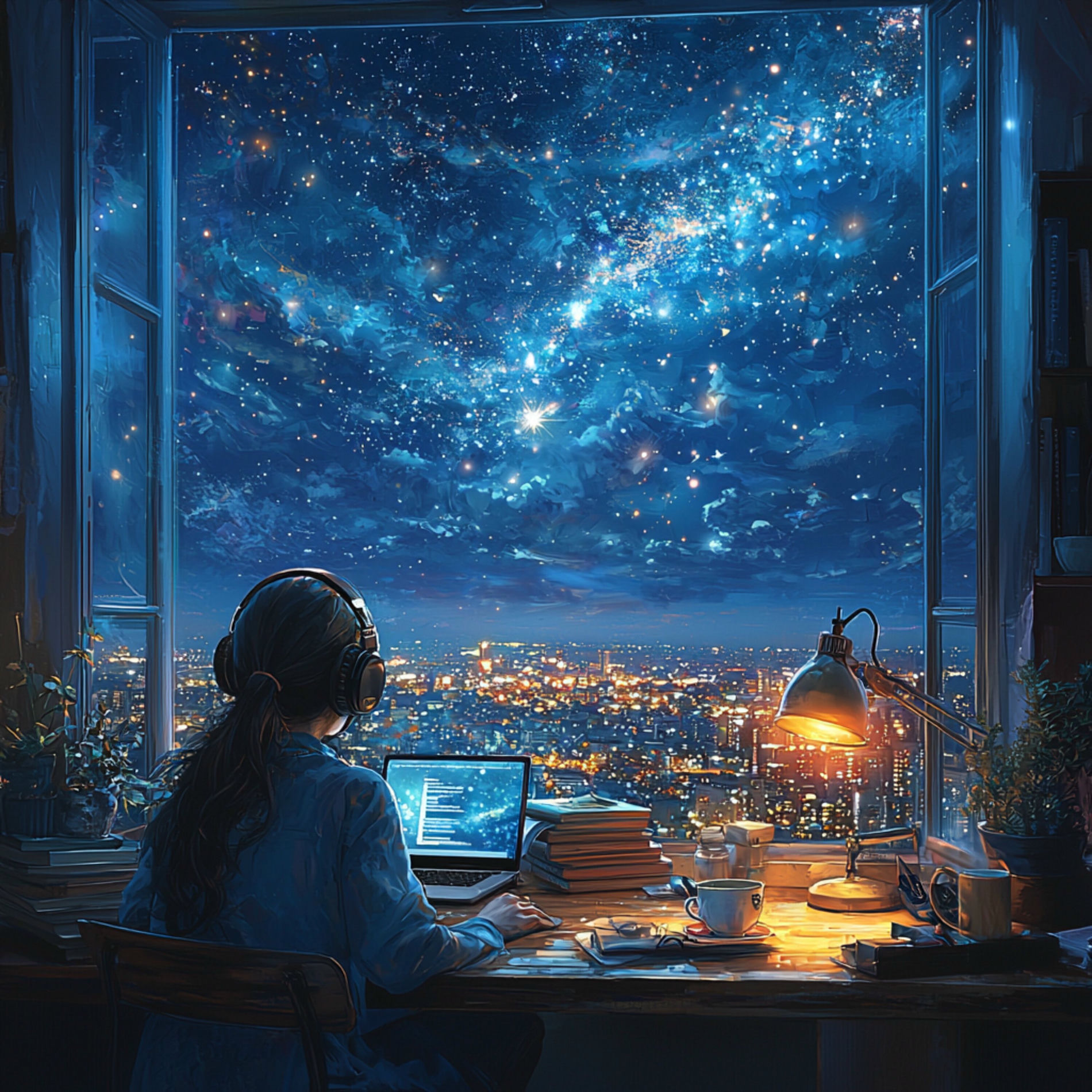 Late Night Study Wallpapers - Wallpaper Cave