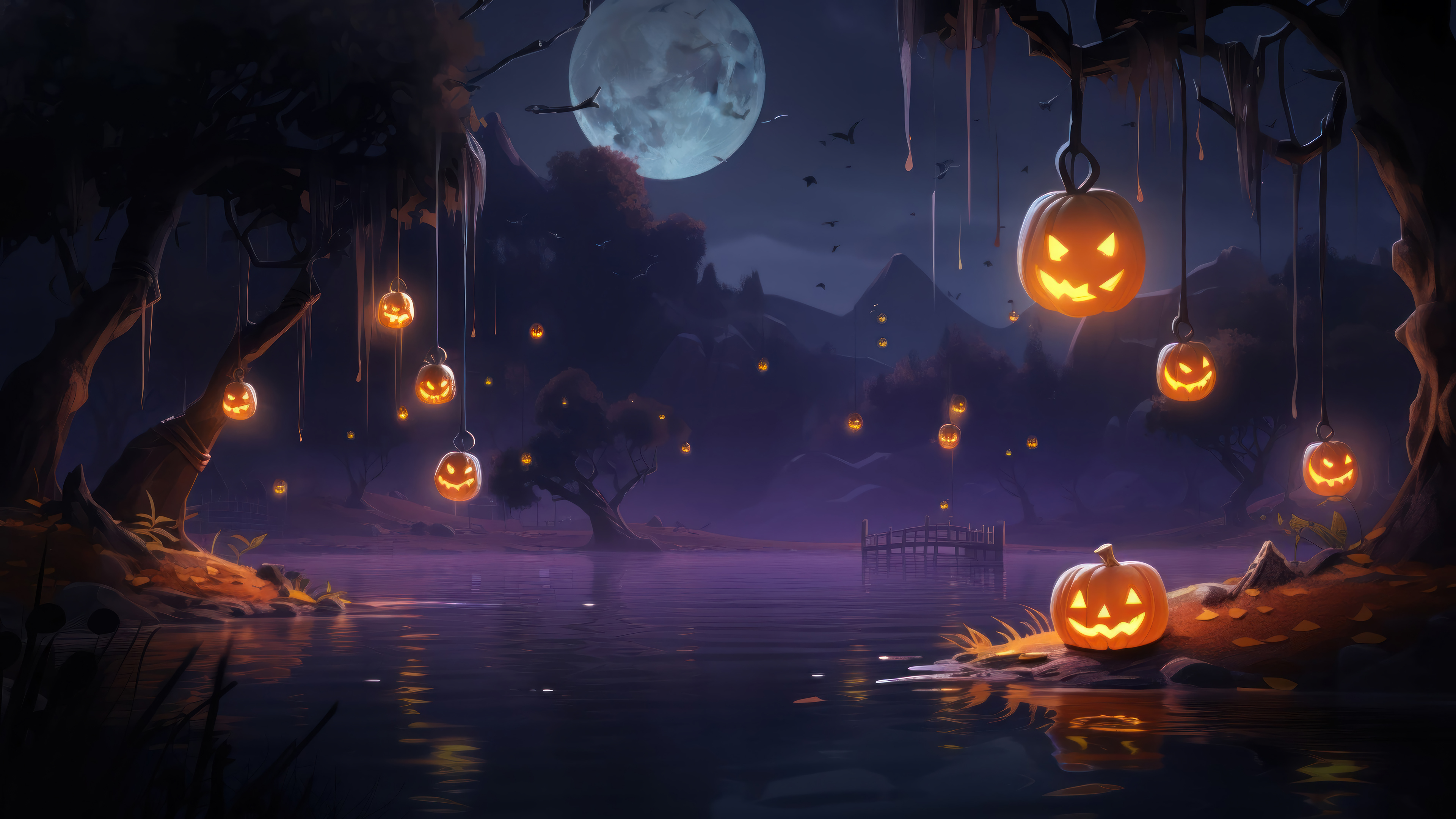 Landscape Halloween 8k Wallpapers - Wallpaper Cave