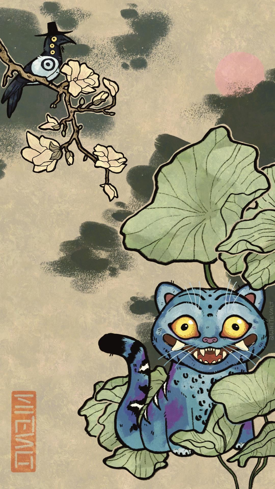 KPop Demon Hunters Derpy Tiger Wallpapers - Wallpaper Cave