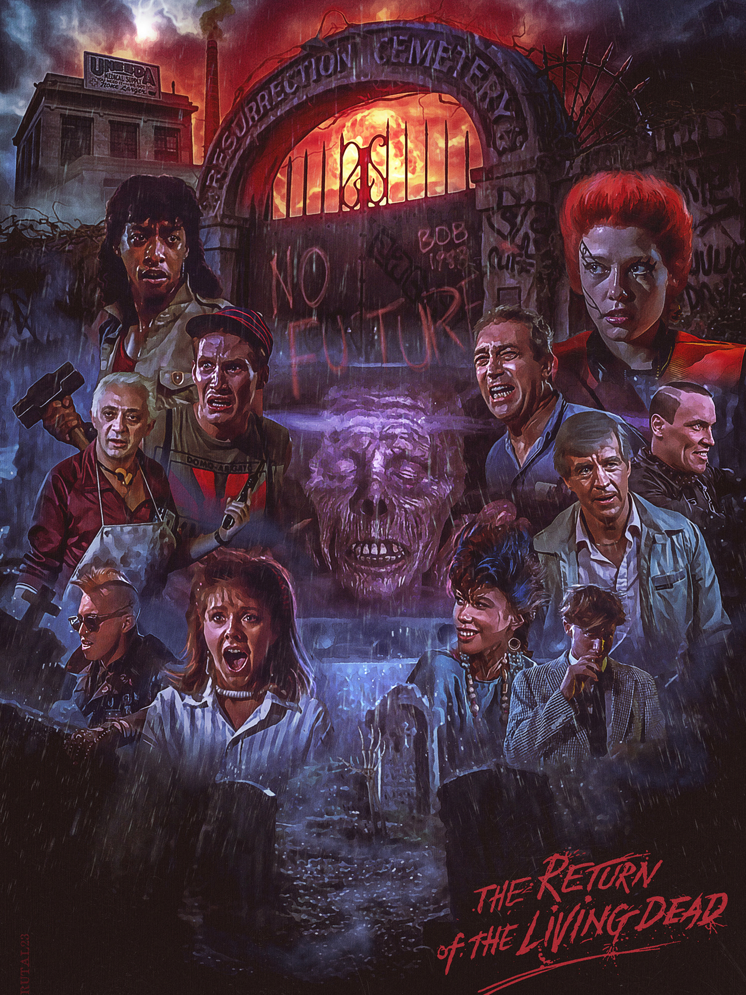 The Return Of The Living Dead Wallpapers - Wallpaper Cave