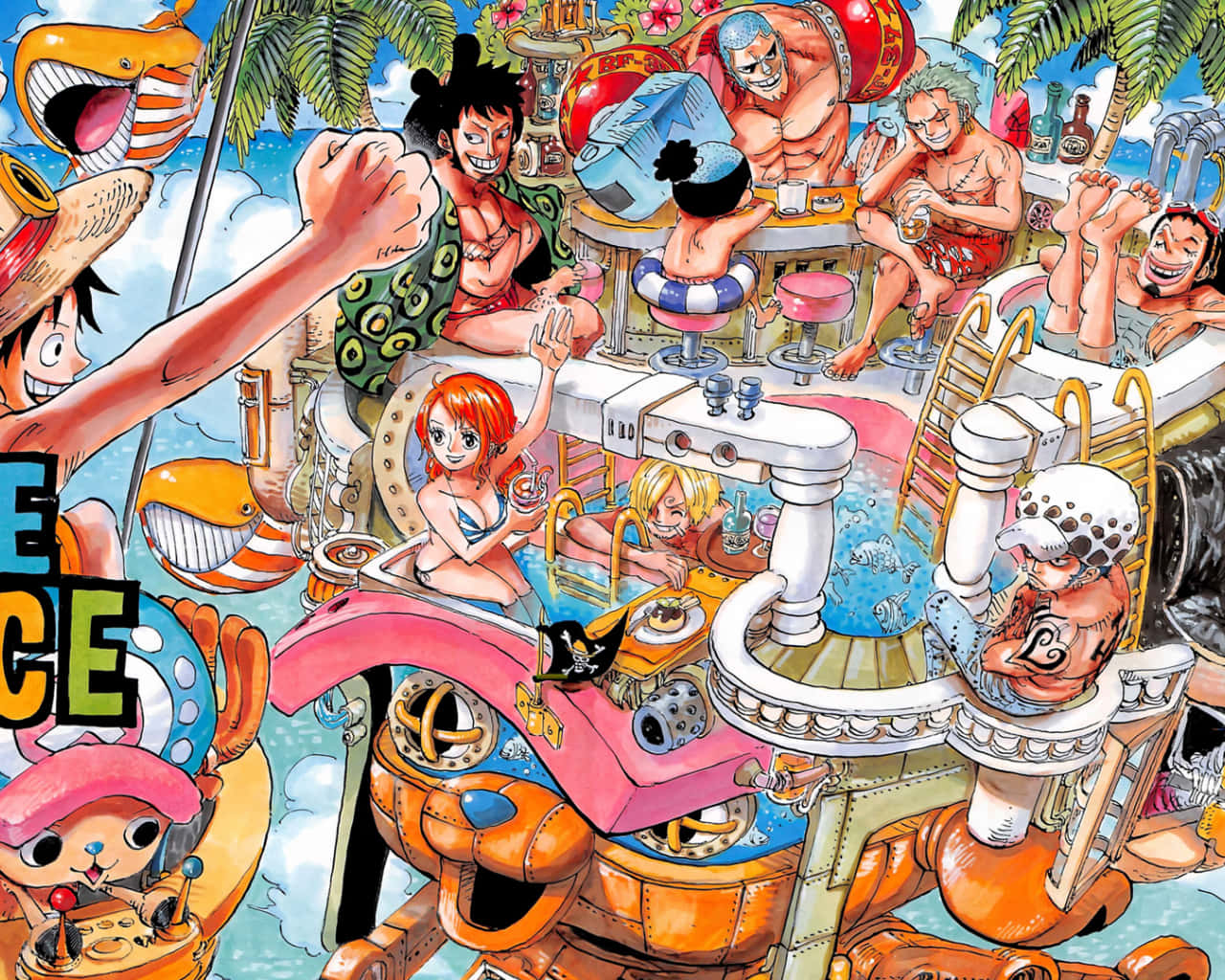 One Piece Skypiea Wallpapers - Wallpaper Cave