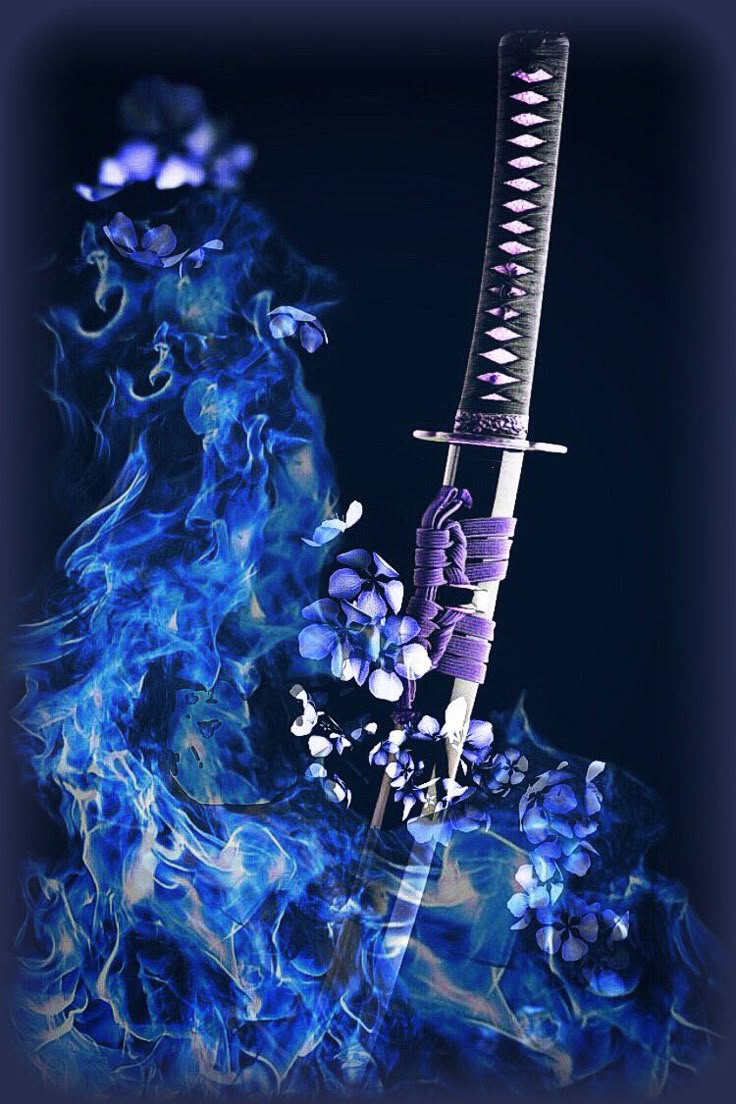Blue Katana Wallpapers - Wallpaper Cave