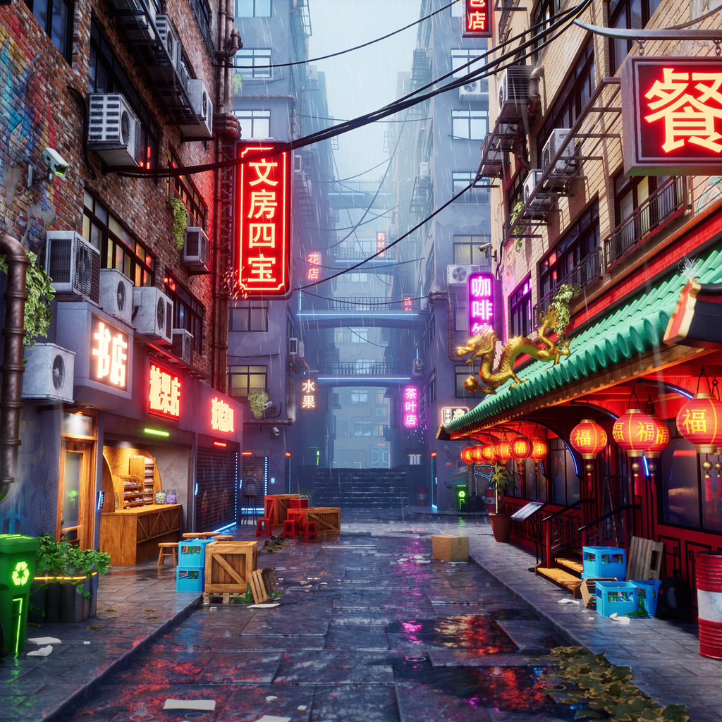 Anime Alley Wallpapers - Wallpaper Cave