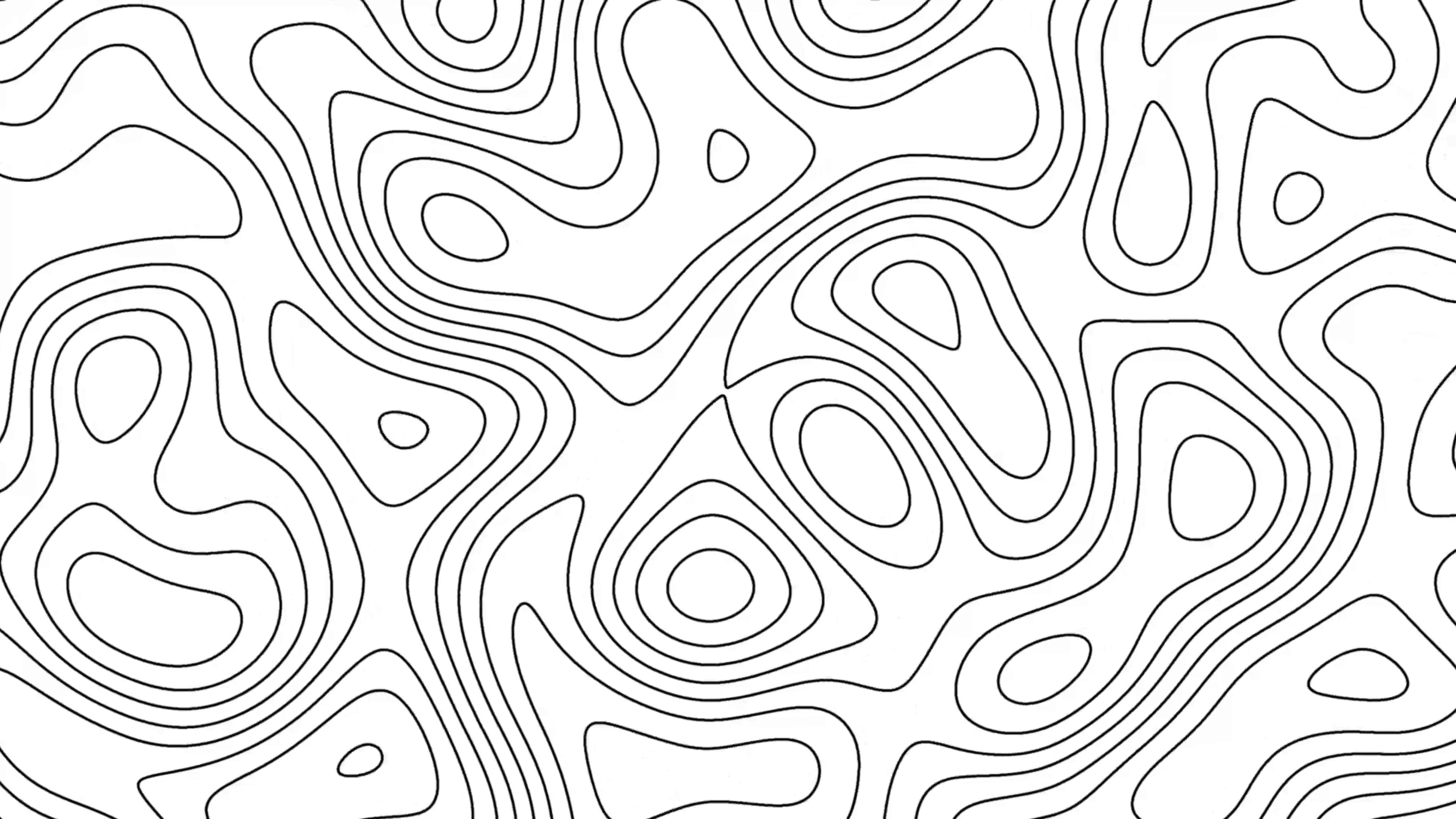 Black And White Topographic Wallpapers - Wallpaper Cave