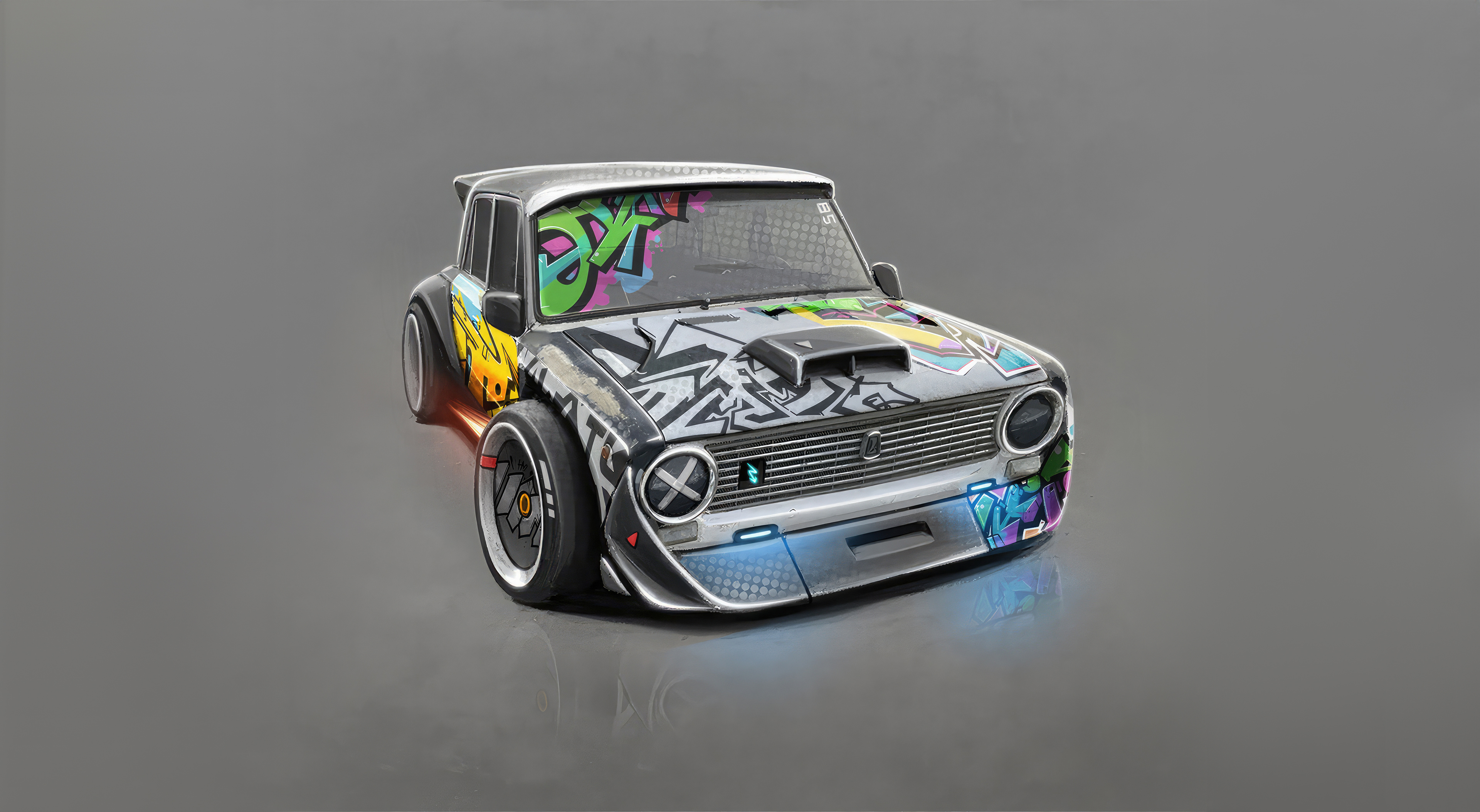 Graffiti Car Wallpapers - Wallpaper Cave