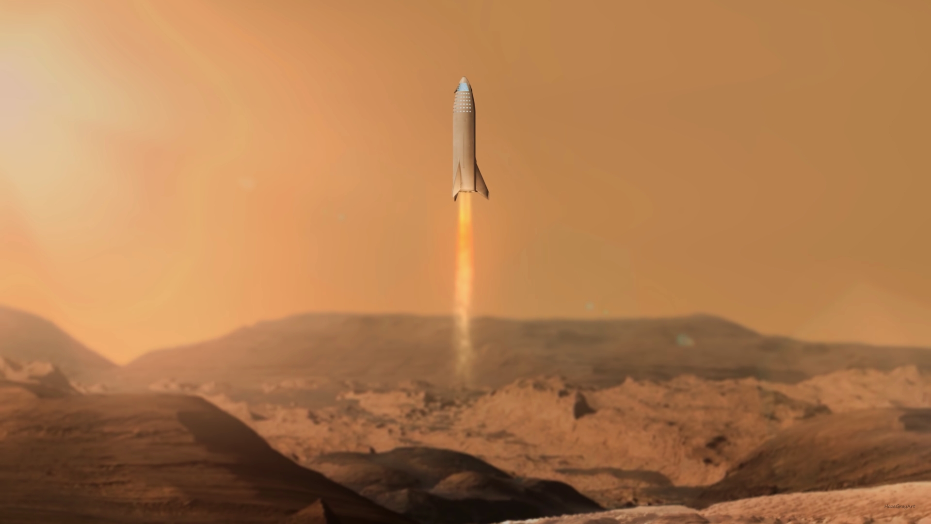 SpaceX Mars Wallpapers - Wallpaper Cave