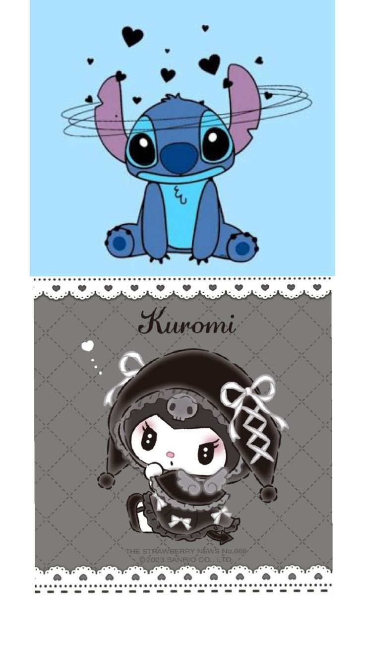 Kuromi And Stitch Wallpapers - Wallpaper Cave