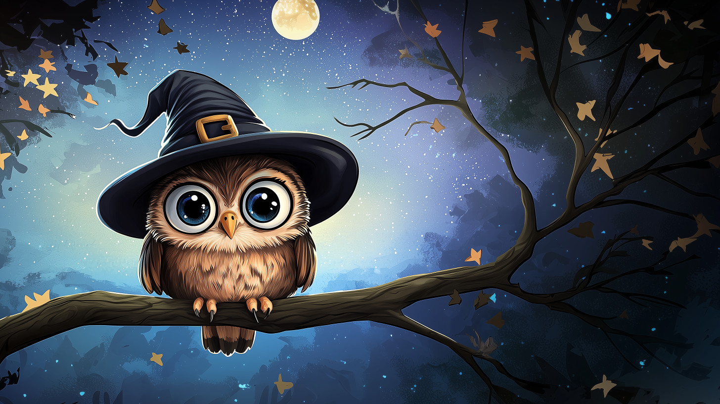 Cute Halloween Owls Wallpapers - Wallpaper Cave