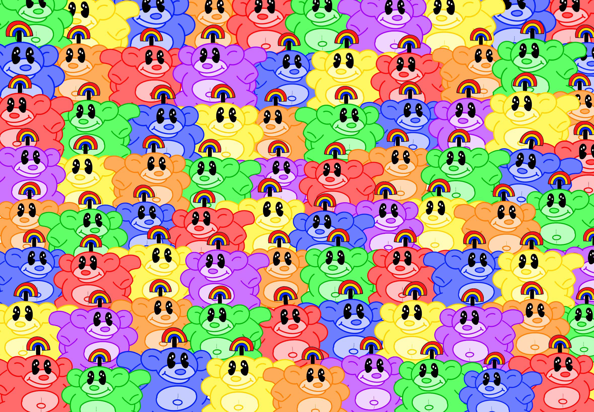 Rainbow Monkey Wallpapers - Wallpaper Cave