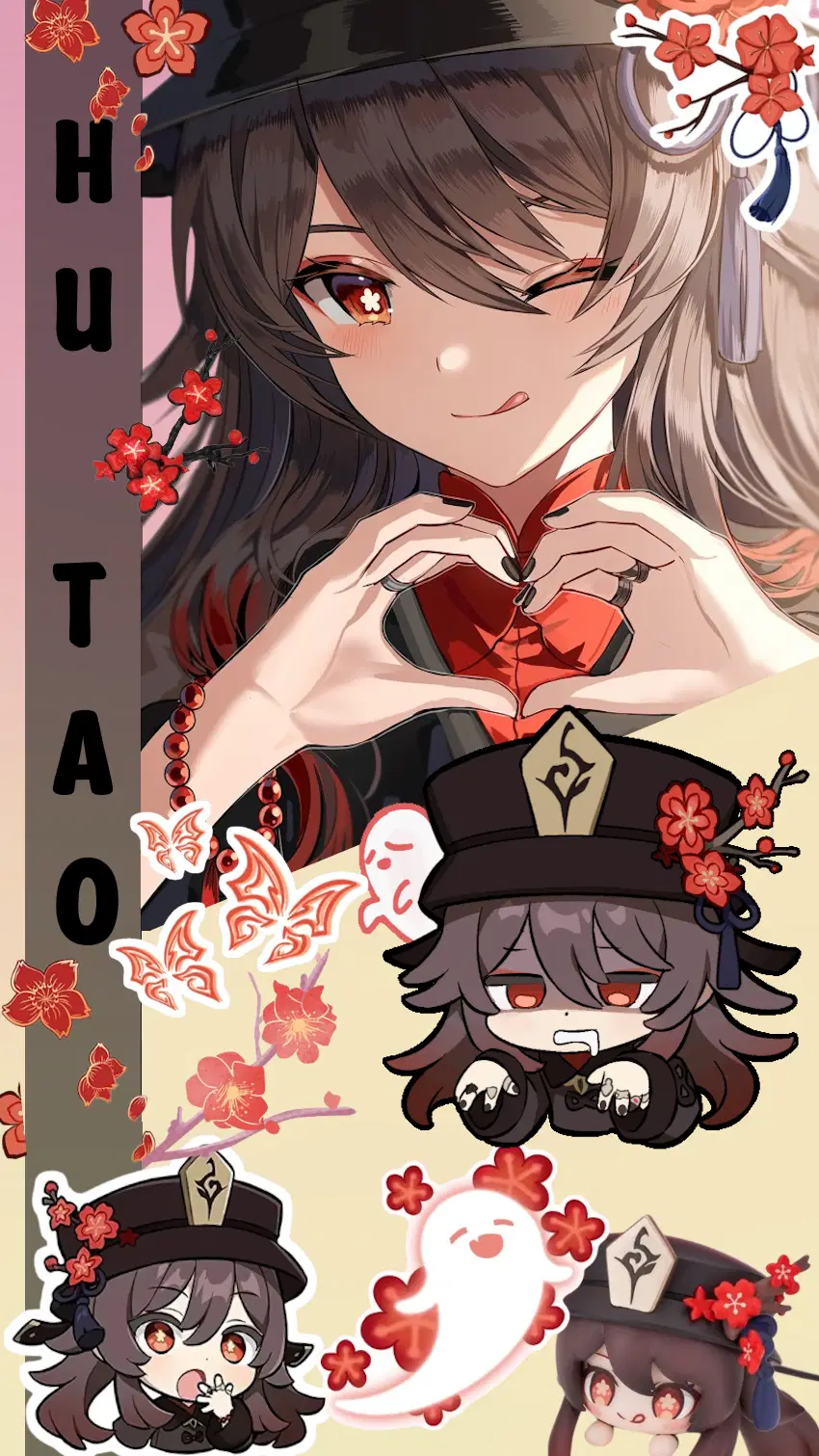 Hu Tao Phone Wallpapers - Wallpaper Cave