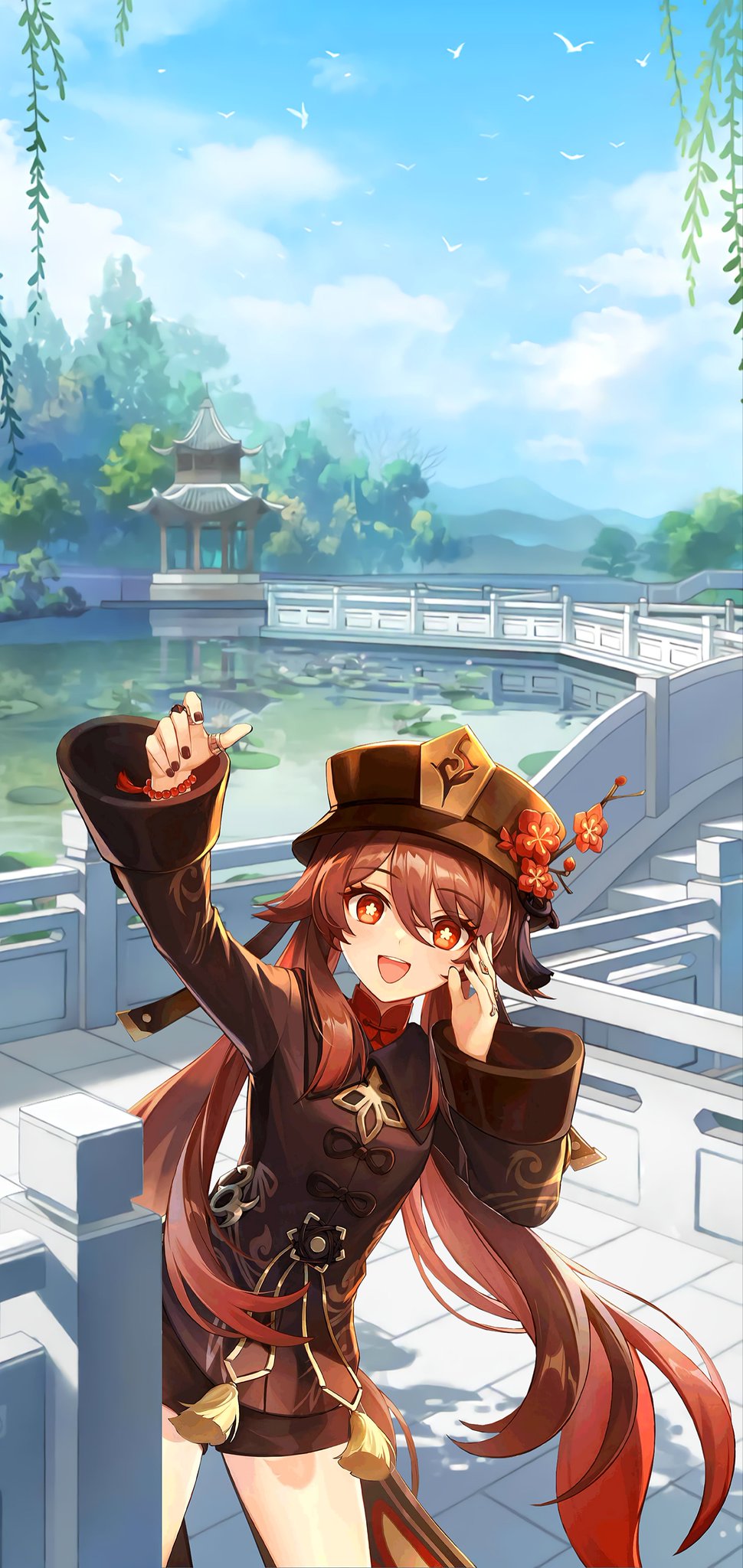 Hu Tao Phone Wallpapers - Wallpaper Cave