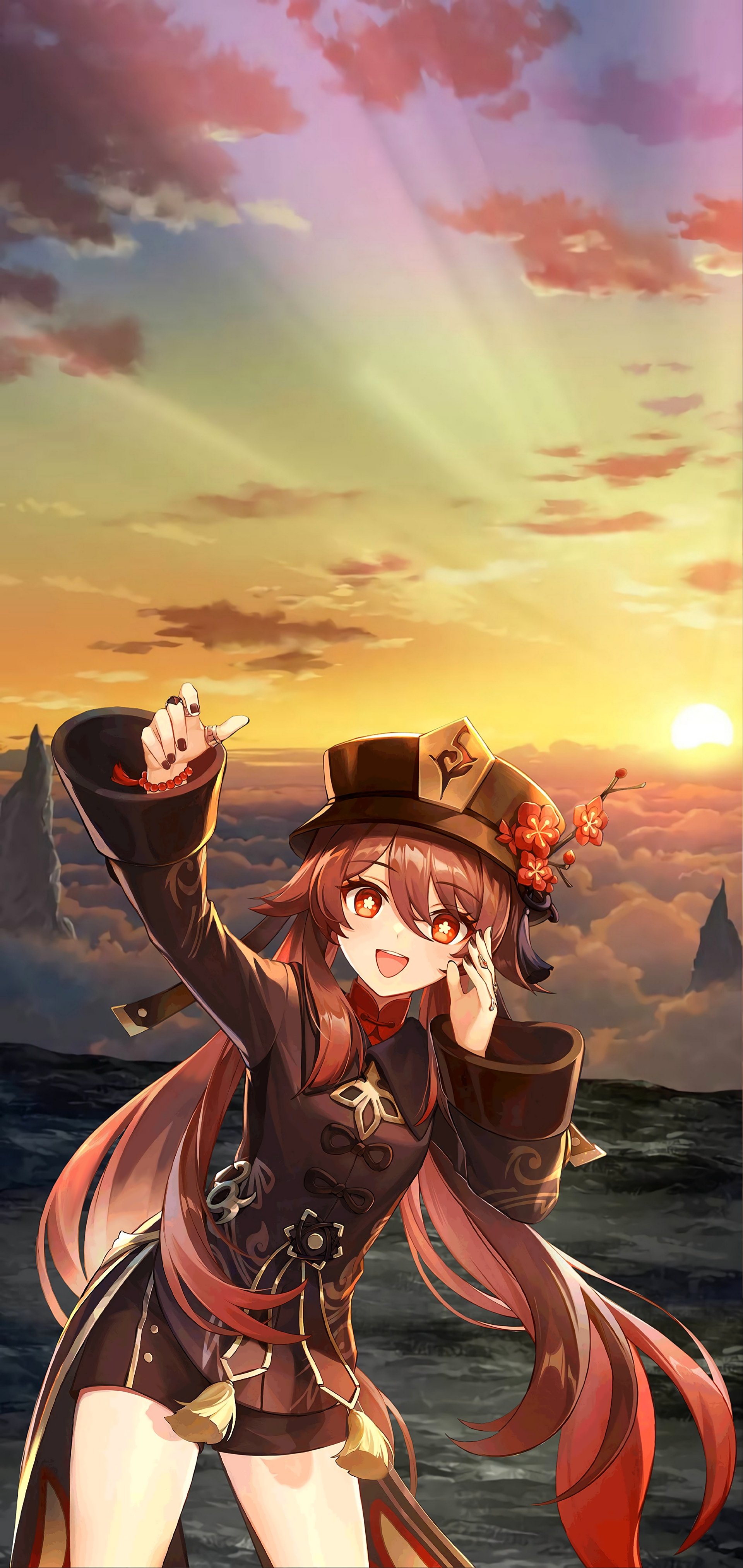 Hu Tao Phone Wallpapers - Wallpaper Cave