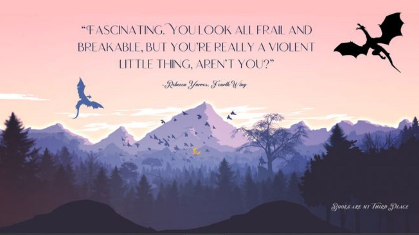 Fourth Wing Desktop Wallpapers - Wallpaper Cave