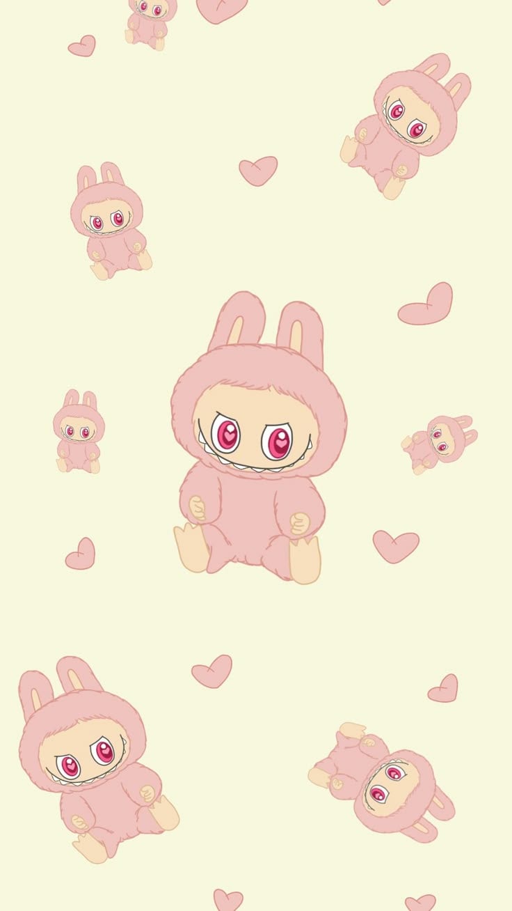 Labubu Pink Wallpapers - Wallpaper Cave