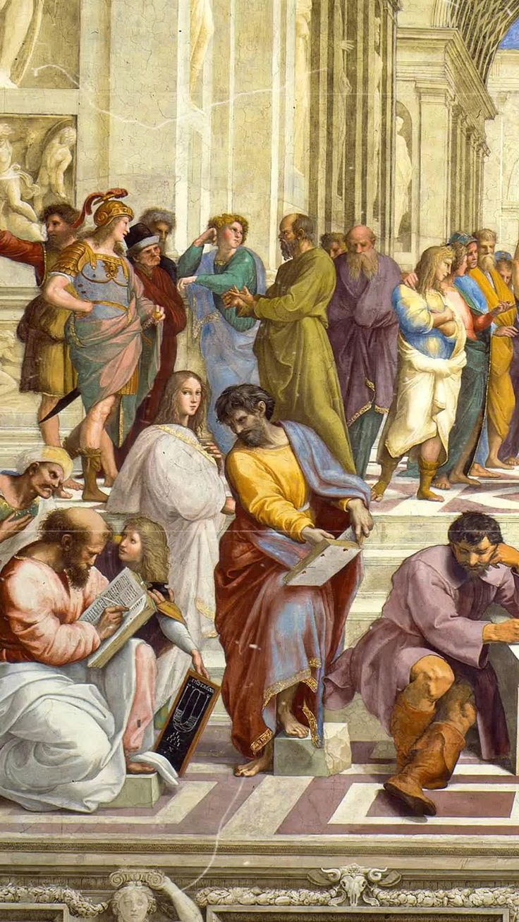 iPhone The School Of Athens Wallpapers - Wallpaper Cave