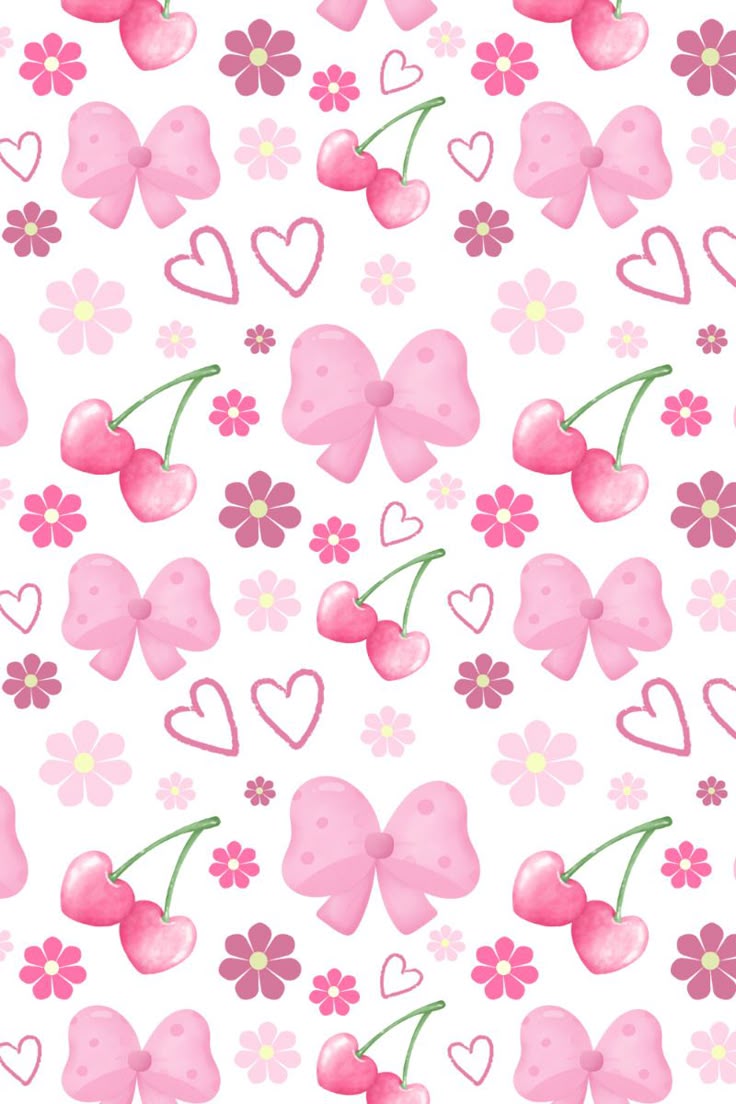 Cute Pink Bow Wallpapers - Wallpaper Cave