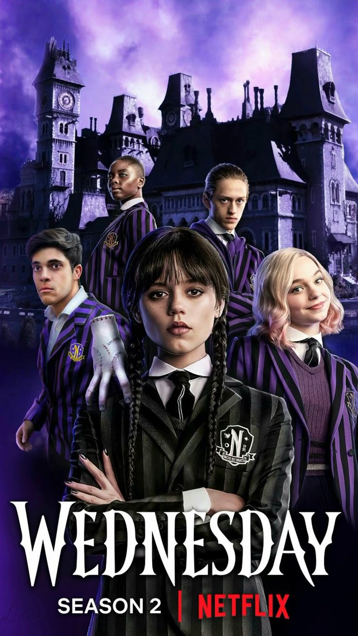 Wednesday Season 2 Wallpapers - Wallpaper Cave