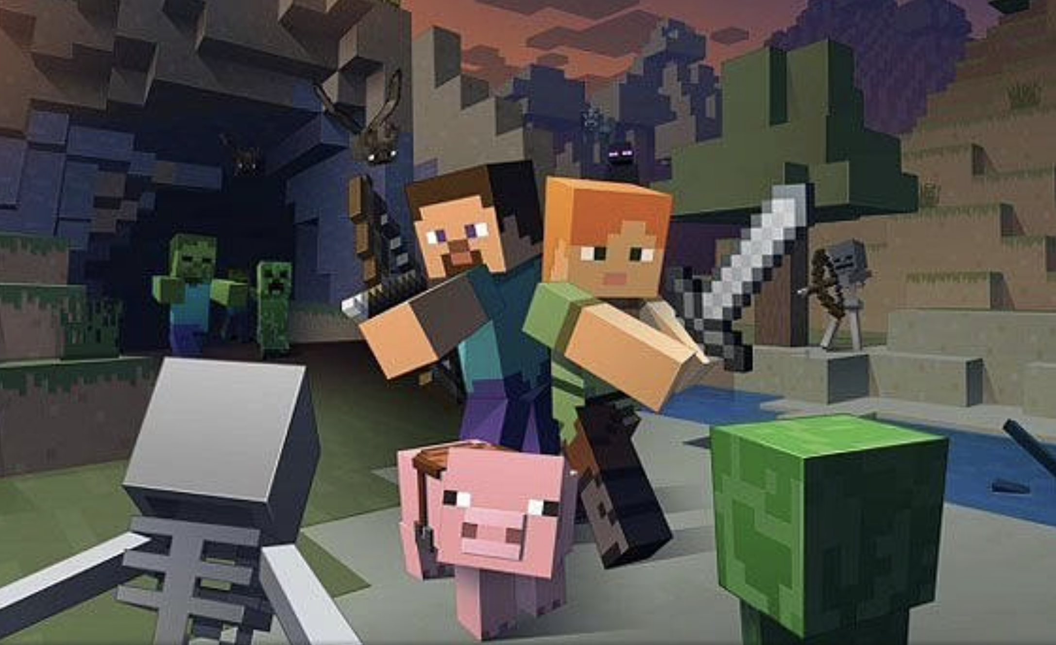 Minecraft Best Friends Wallpapers - Wallpaper Cave