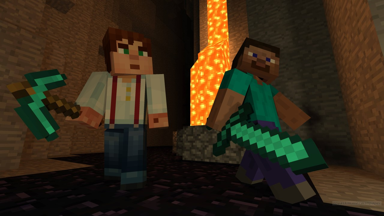 Minecraft Best Friends Wallpapers - Wallpaper Cave