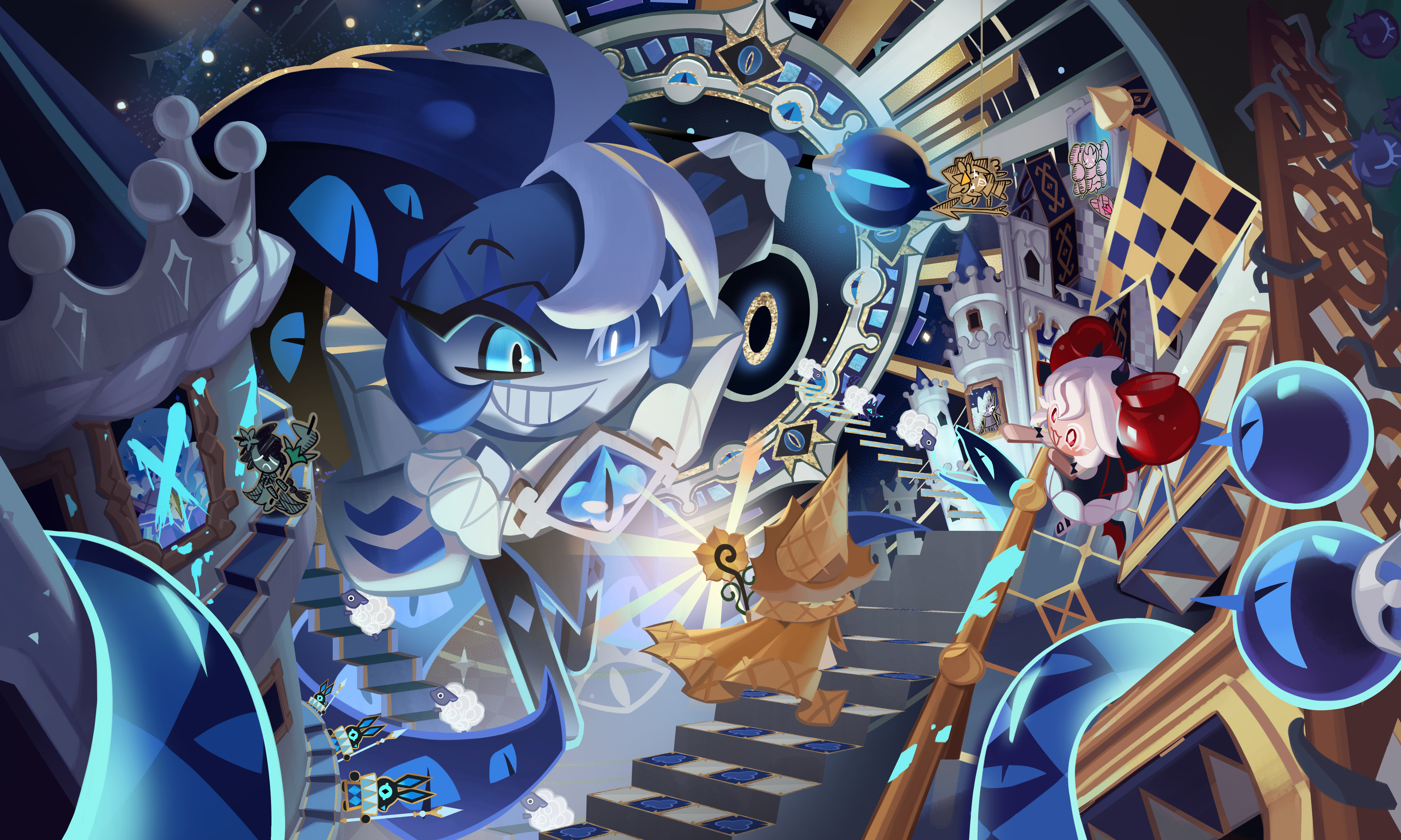 Cookie Run Kingdom Shadow Milk Cookie Computer - Wallpaper Cave