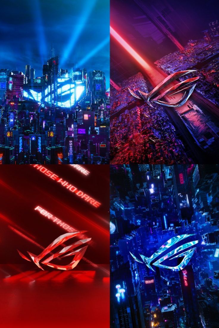 Neon ROG Wallpapers - Wallpaper Cave