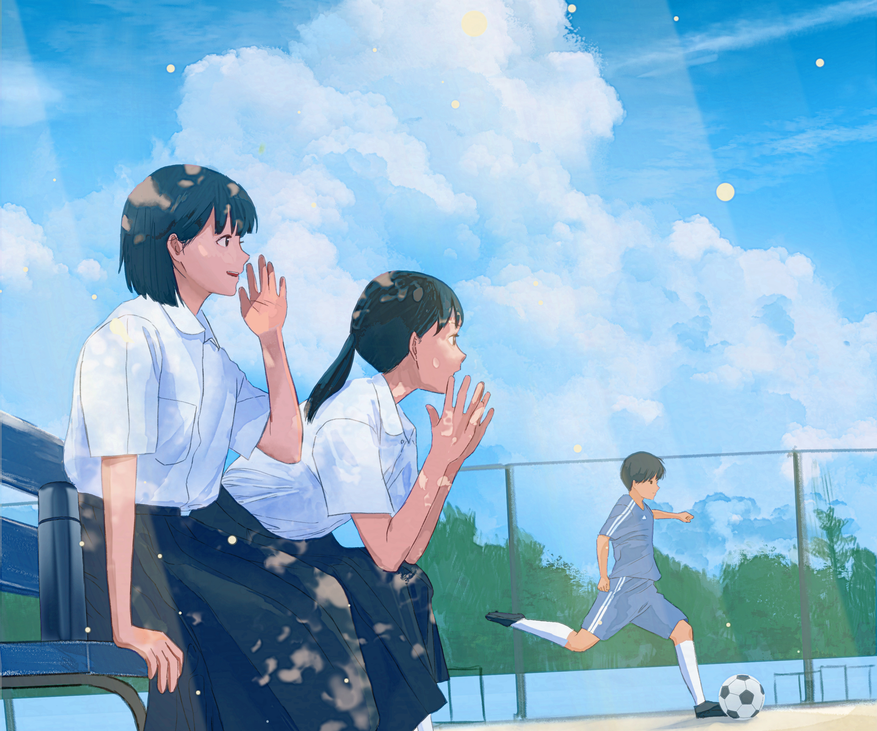 Anime Summer Scenes Wallpapers - Wallpaper Cave