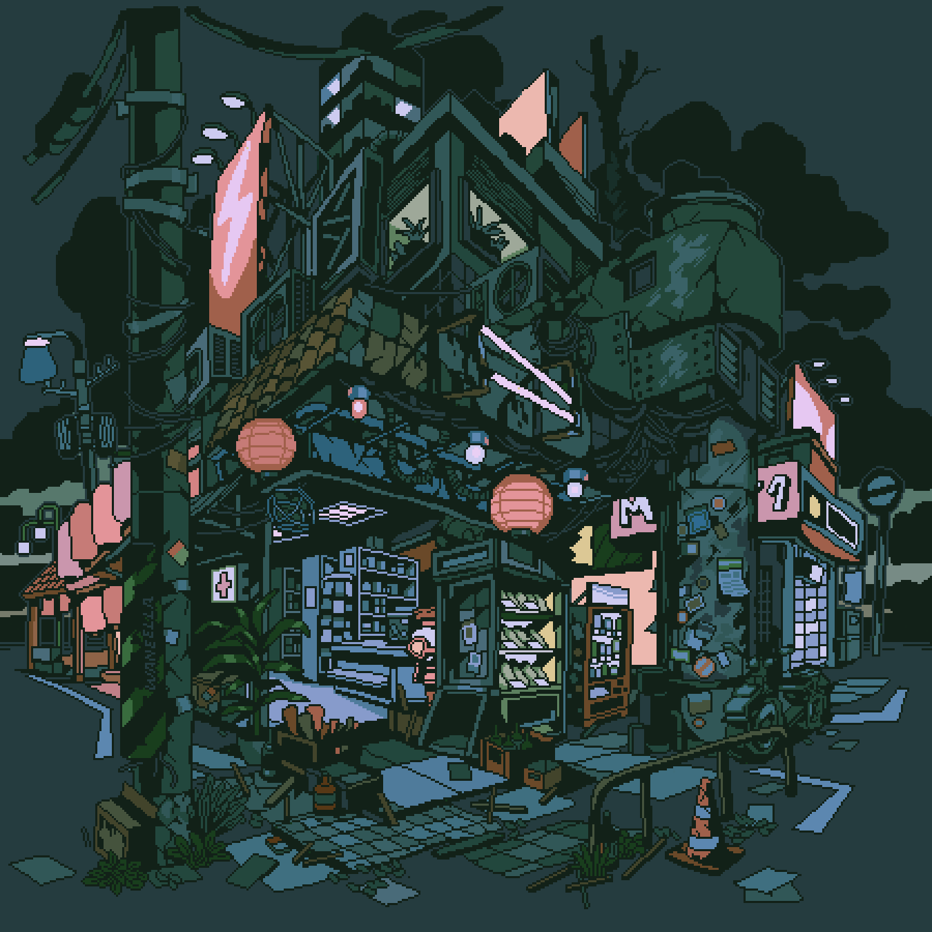 Pixel Anime Summer Wallpapers - Wallpaper Cave