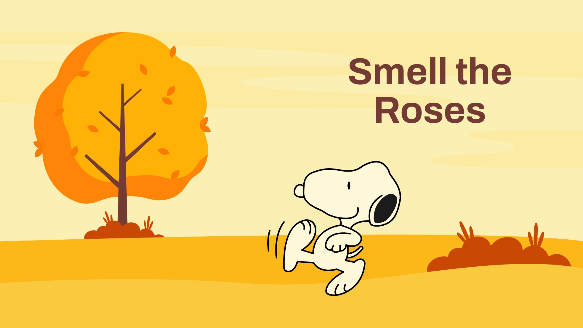 Snoopy Autumn Desktop Wallpapers - Wallpaper Cave