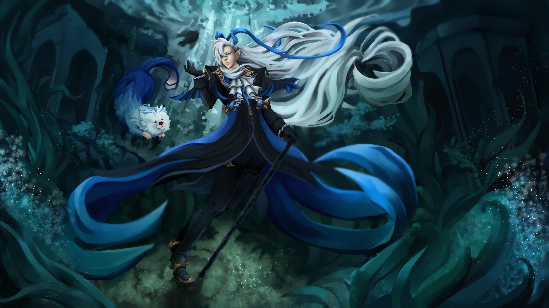 Genshin Impact Neuvillette Wallpapers - Wallpaper Cave