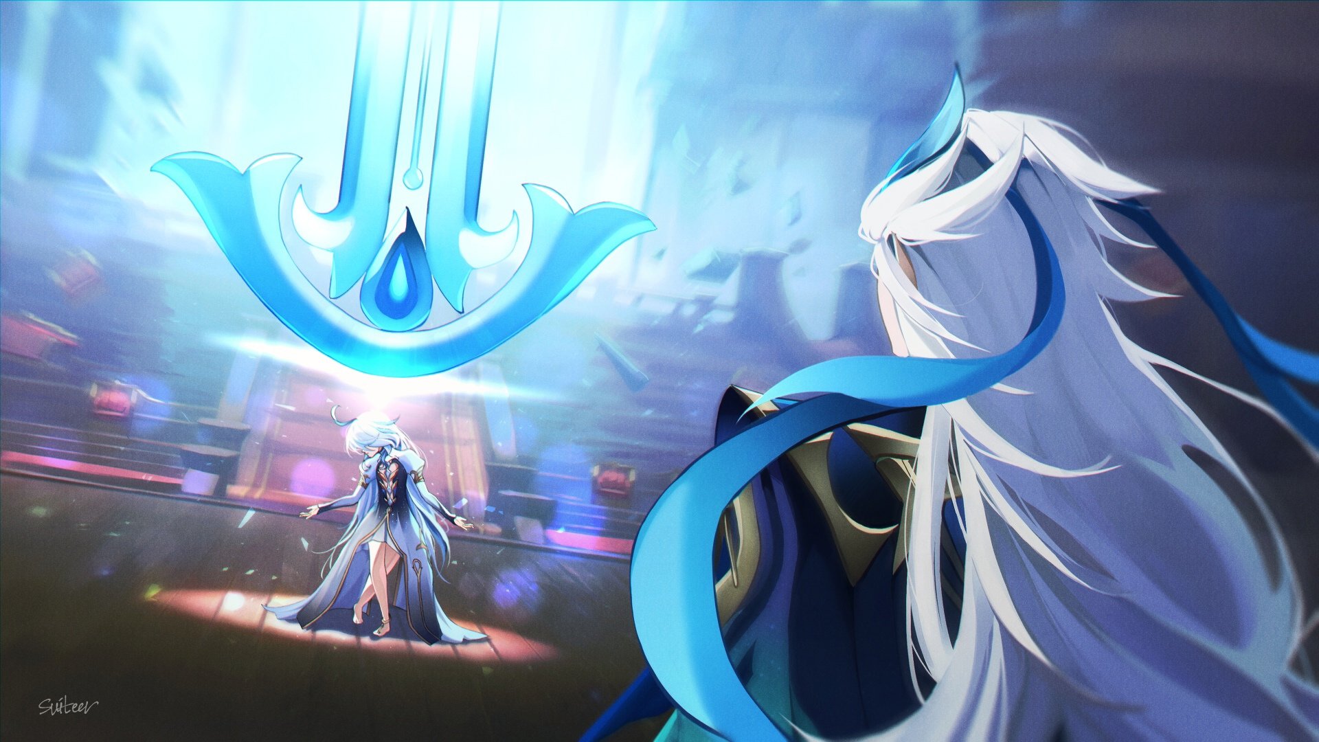 Genshin Impact Neuvillette Wallpapers - Wallpaper Cave