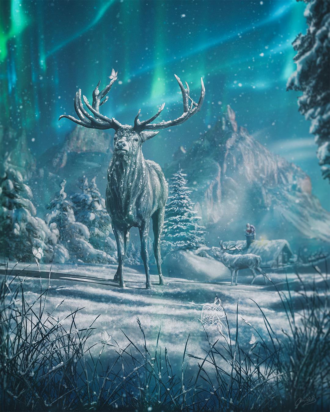 Fantasy Deer Wallpapers - Wallpaper Cave