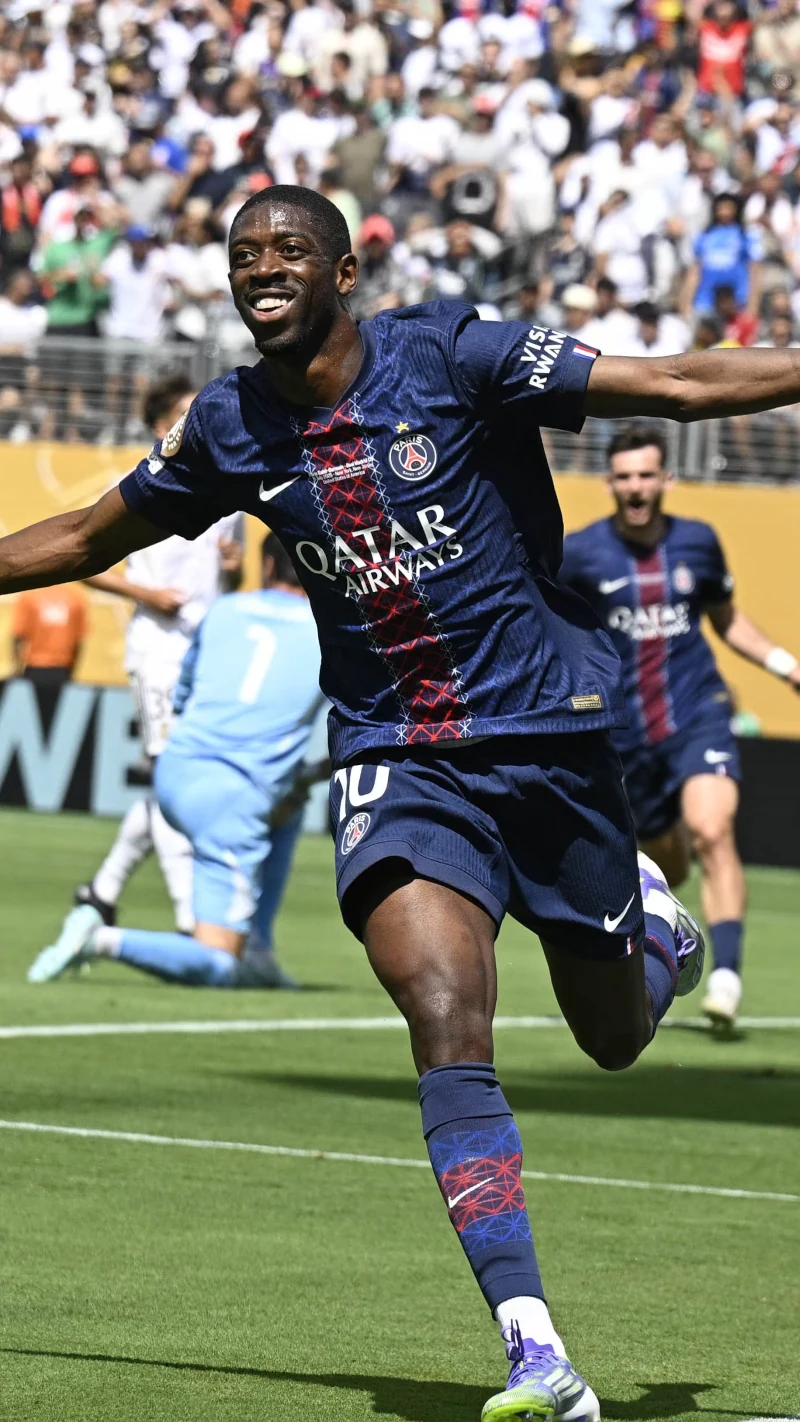Ousmane Dembélé PSG Wallpapers - Wallpaper Cave