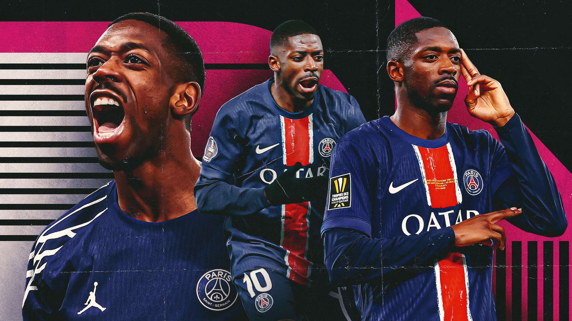 Ousmane Dembélé PSG Wallpapers - Wallpaper Cave