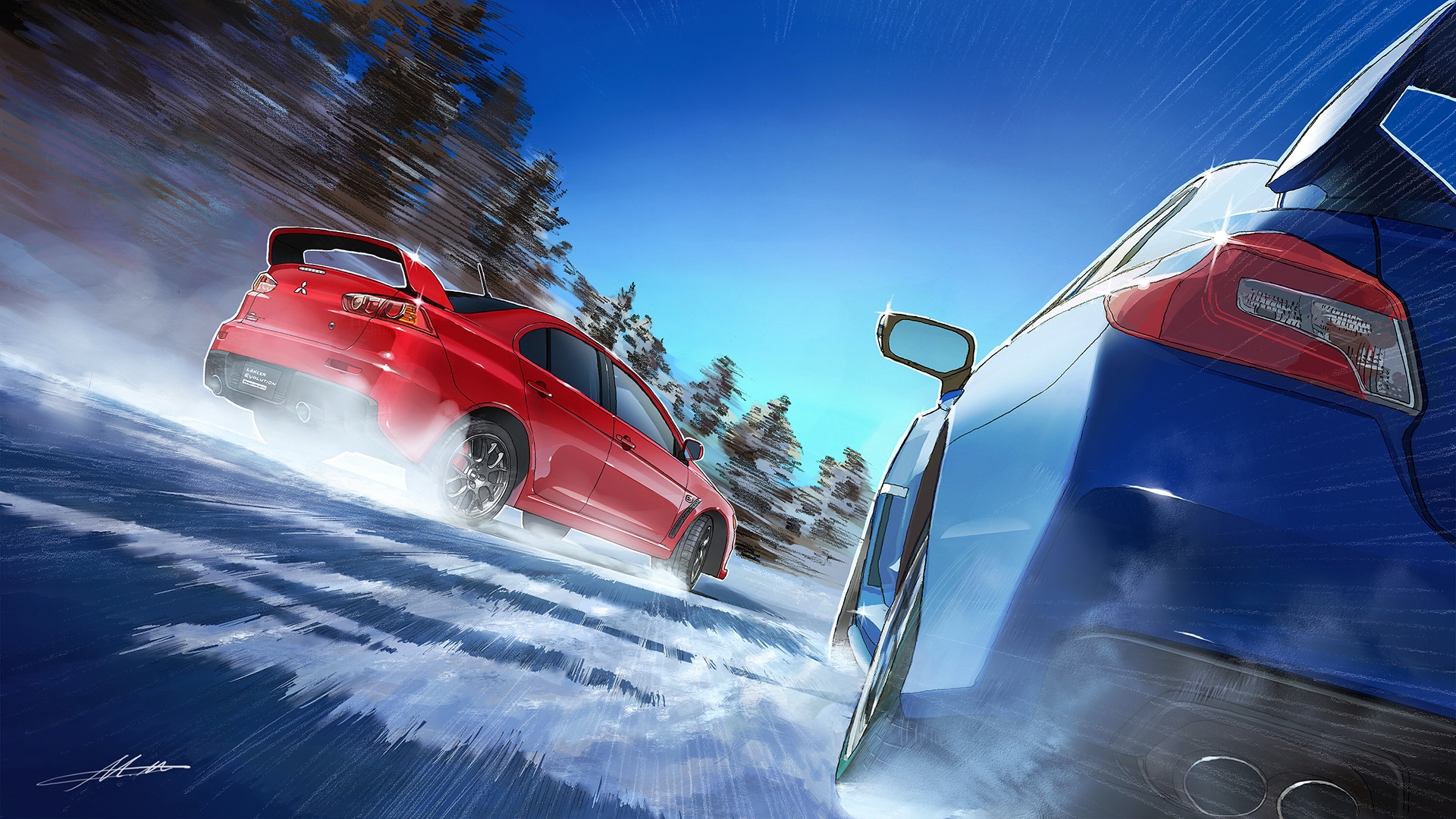 Anime Racing Wallpapers - Wallpaper Cave