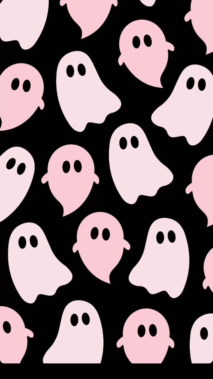 Cute Pink Halloween Ghost Wallpapers - Wallpaper Cave