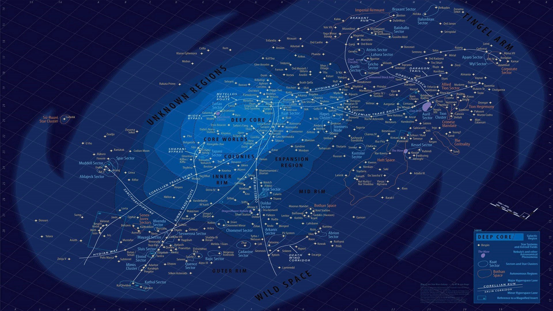 Star Wars Map Wallpapers - Wallpaper Cave