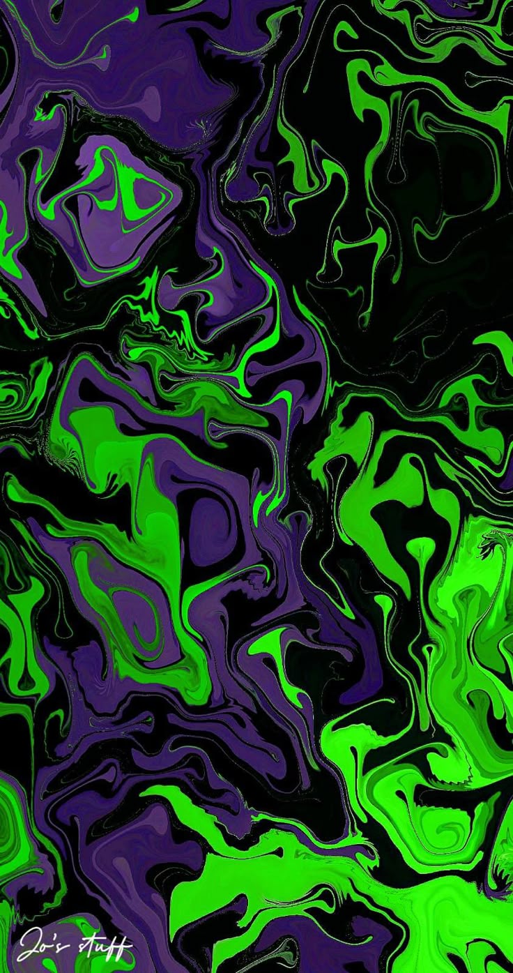 Cool Neon Purple And Green Wallpapers - Wallpaper Cave